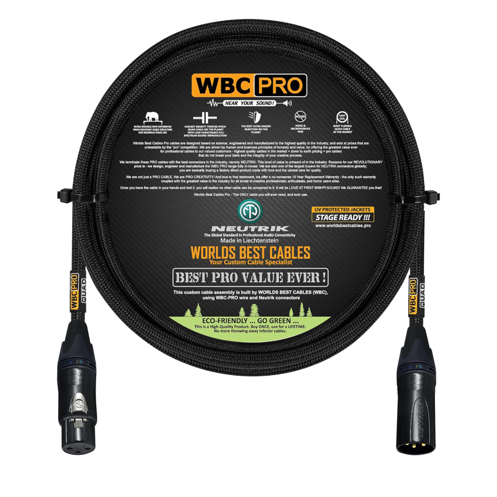 XLR and TRS Cables – Page 2 – Worlds Best Cables Store