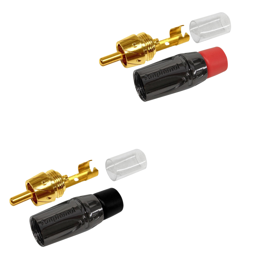 WBC Y cable pair using Mogami 2534 wire and Amphenol ACPL RCA ...