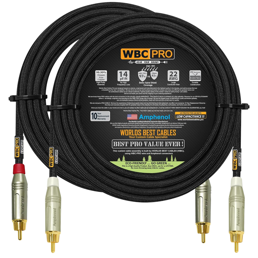 RCA Cables – Page 2 – Worlds Best Cables Store